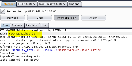 HTML Injection -Reflected (URL) · Teck_k2
